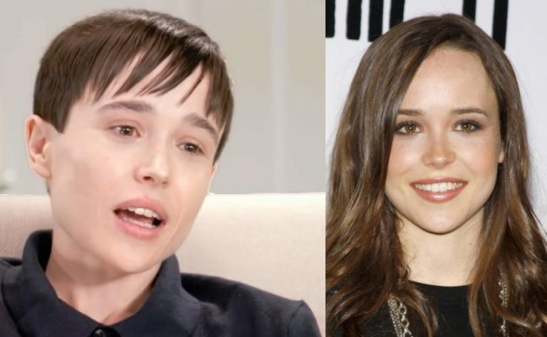 Ellen Page claims to be celebrating being transgender, but her eyes ...
